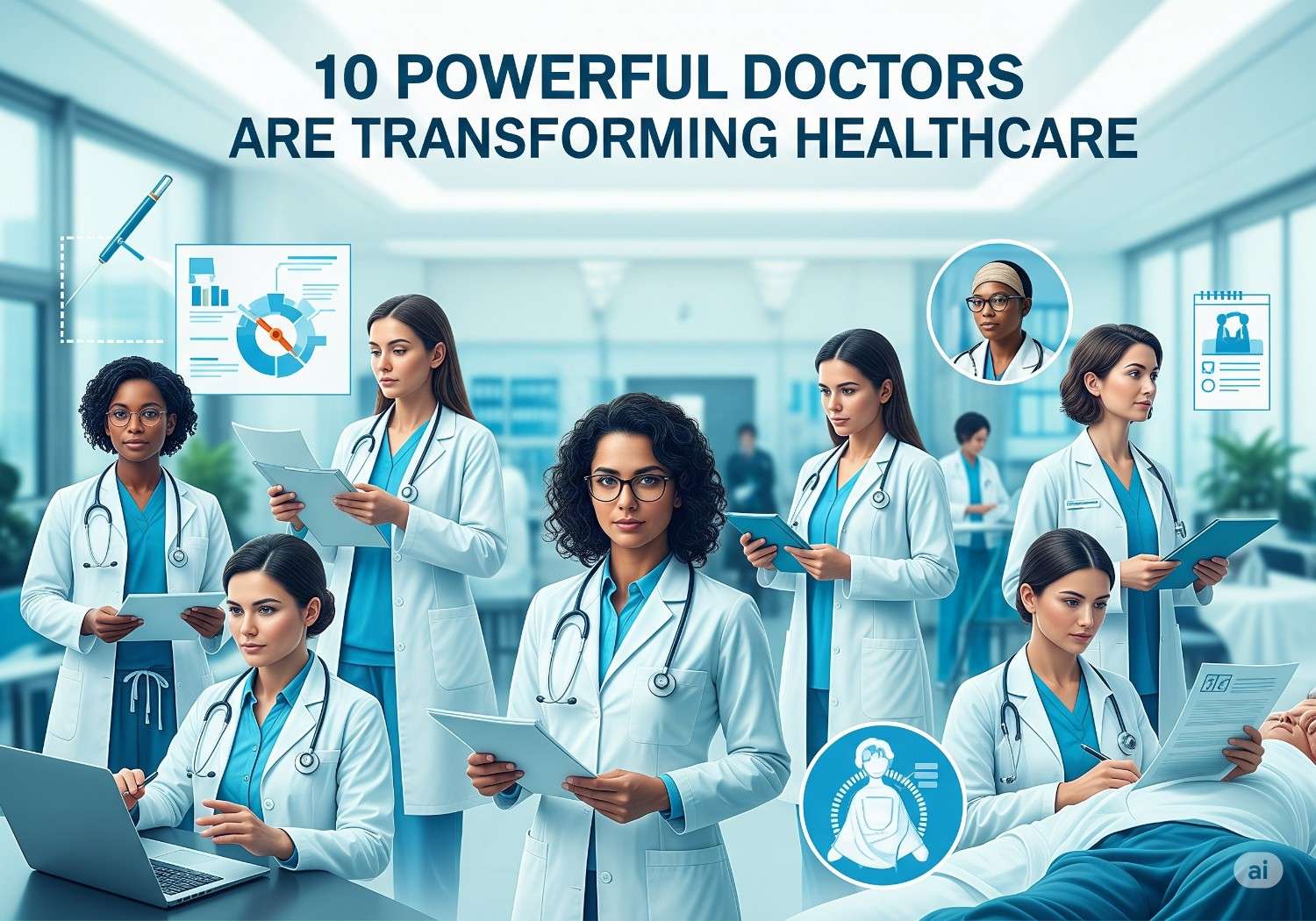 female doctors in healthcare